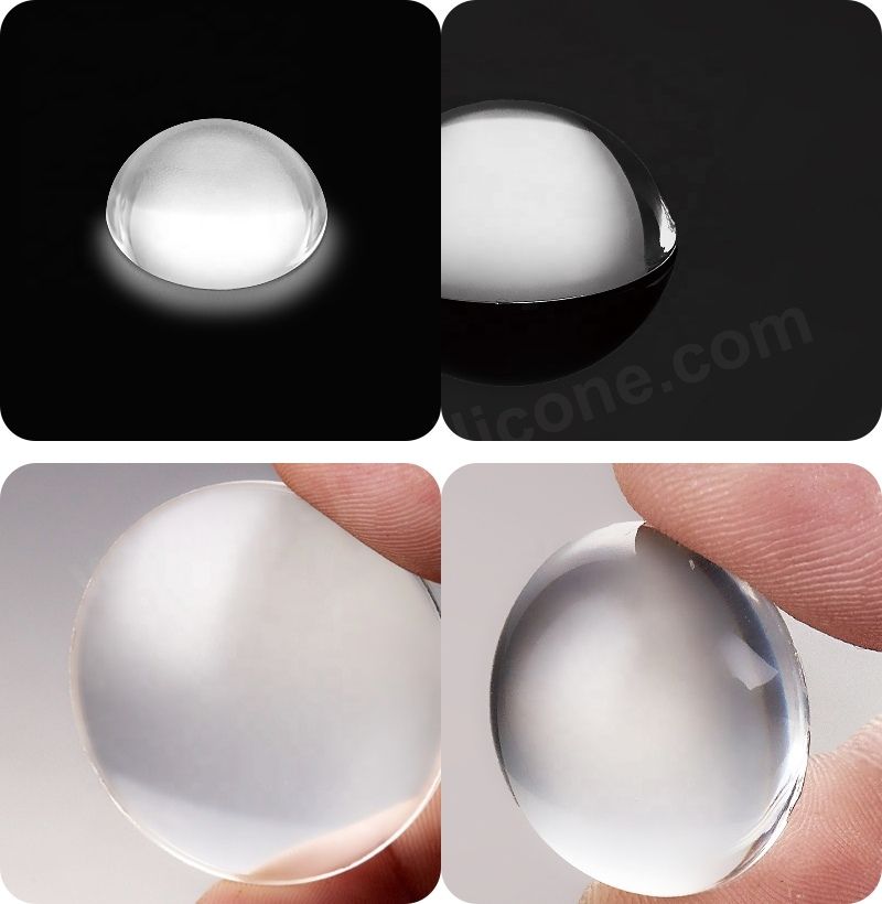 High Temperature Resistant Anti-Yellowing LSR Moldable Aspheric Optical ...